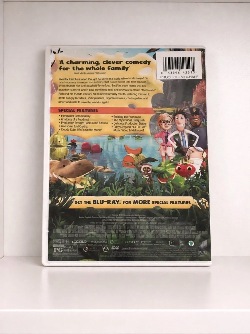 Media | Cloudy With A Chance Of Meatballs 2 Dvd | Poshmark